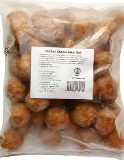 Bobo Chicken Cheese Meat Ball 1kg – Kedaikita. online @ Nenek Intan Frozen
